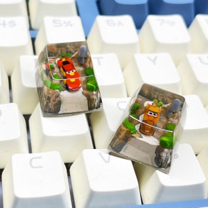 Mcqueen Keycap, Cars Keycap, Lightning Mcqueen Keycap, Cars Artisan ...