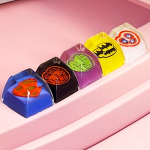 Spider Man Resin Keycap, Marvel Keycaps, Artisan Keycap Handmade SA ...