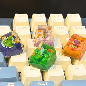 Hie.lo.gui.san.tes Keycap: Plants Vs Zom.bies Artisan Resin Keycap - Etsy