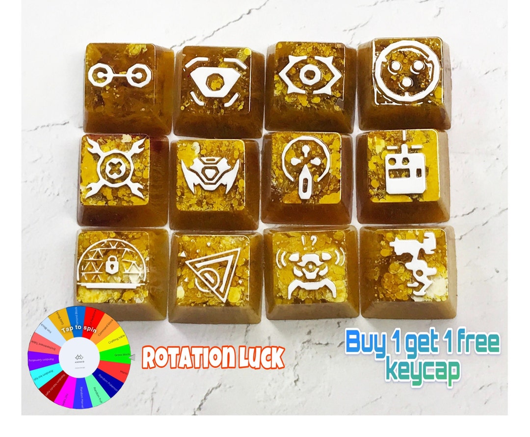 Raze Valorant Keycap, Skill Valorant Keycap, Artisan Keycap for ...