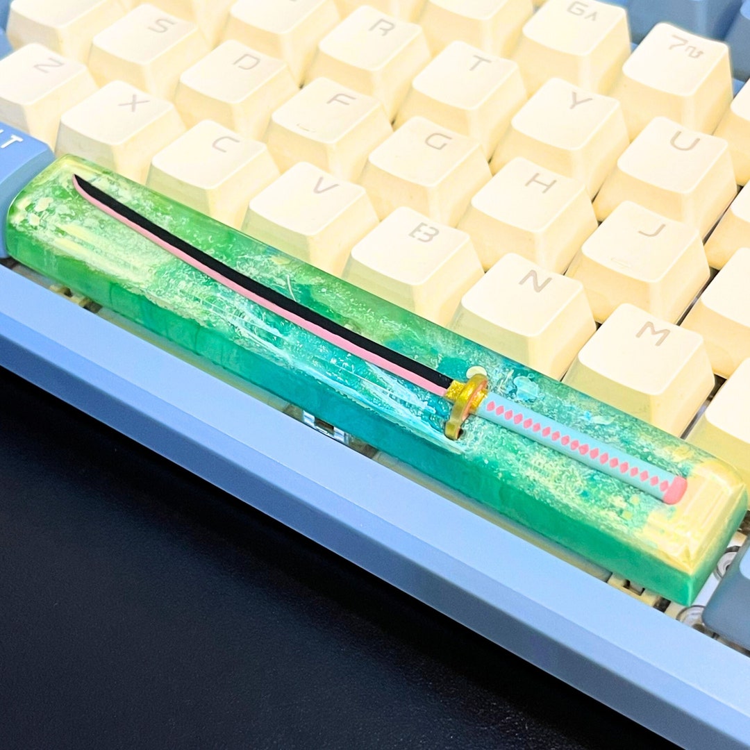Blue and Green Katana Spacebar, Sword Custom Spacebar, the Most ...