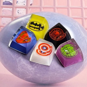 Spider Man Resin Keycap, Marvel Keycaps, Artisan Keycap Handmade SA ...