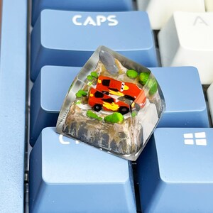 Mcqueen Keycap, Cars Keycap, Lightning Mcqueen Keycap, Cars Artisan ...