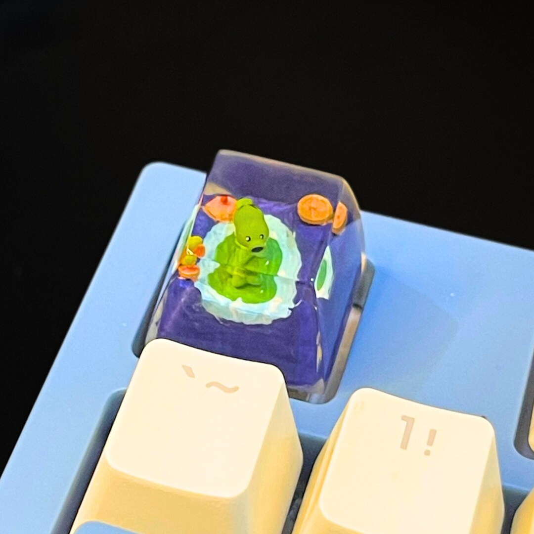 Plants Vs Zombies Keycap, Custom Artisan Keycap, Mechanical Keyboard ...