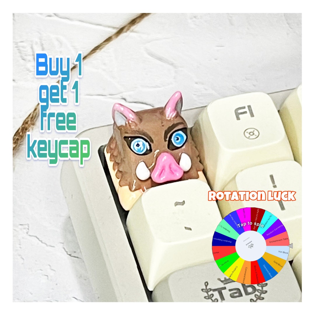 Demon Slay Keycap, Demon Anime Keycap for Mechanical Keyboard, Dem.on ...