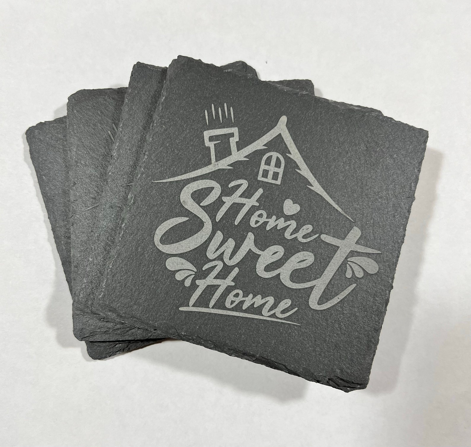 Slate Coaster Template Jig: Easy Alignment, 3 Sizes (SVG & PNG) - Etsy