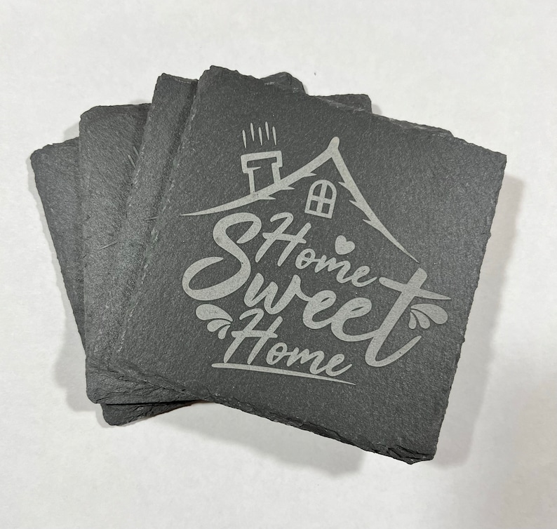 Slate Coaster Template Jig: Easy Alignment, 3 Sizes (SVG & PNG) - Etsy