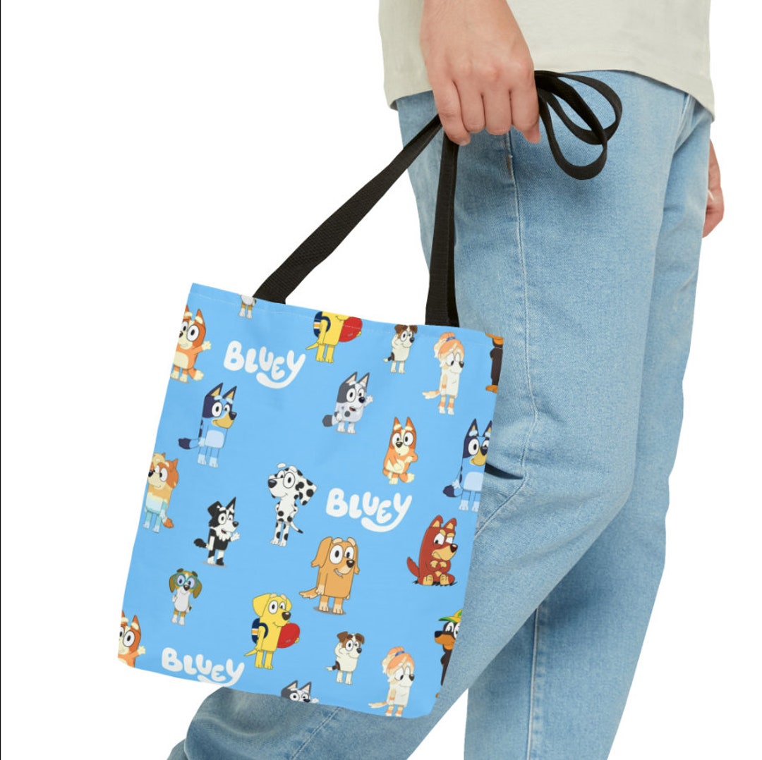 Bluey Tote Bag, Bluey Tote, Bluey Shoulder Bag, Kids Totebag, Bluey ...