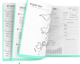 Surf Notes - Your Personal Surf Diary & Journal. Keep Track of Your ...