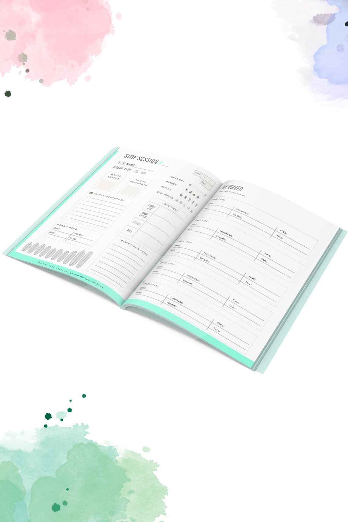 Surf Notes - Your Personal Surf Diary & Journal. Keep Track of Your ...