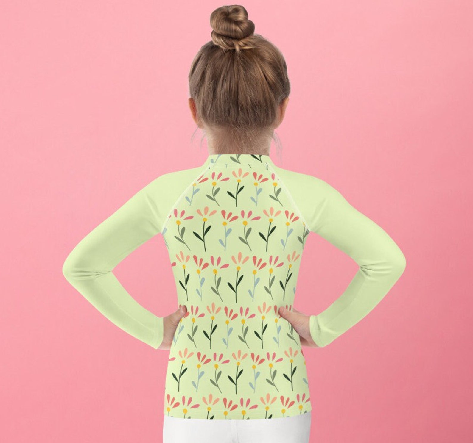 All-over Print Kids Rash Guard,girls Rash Guard ,youth Rash Guard ...