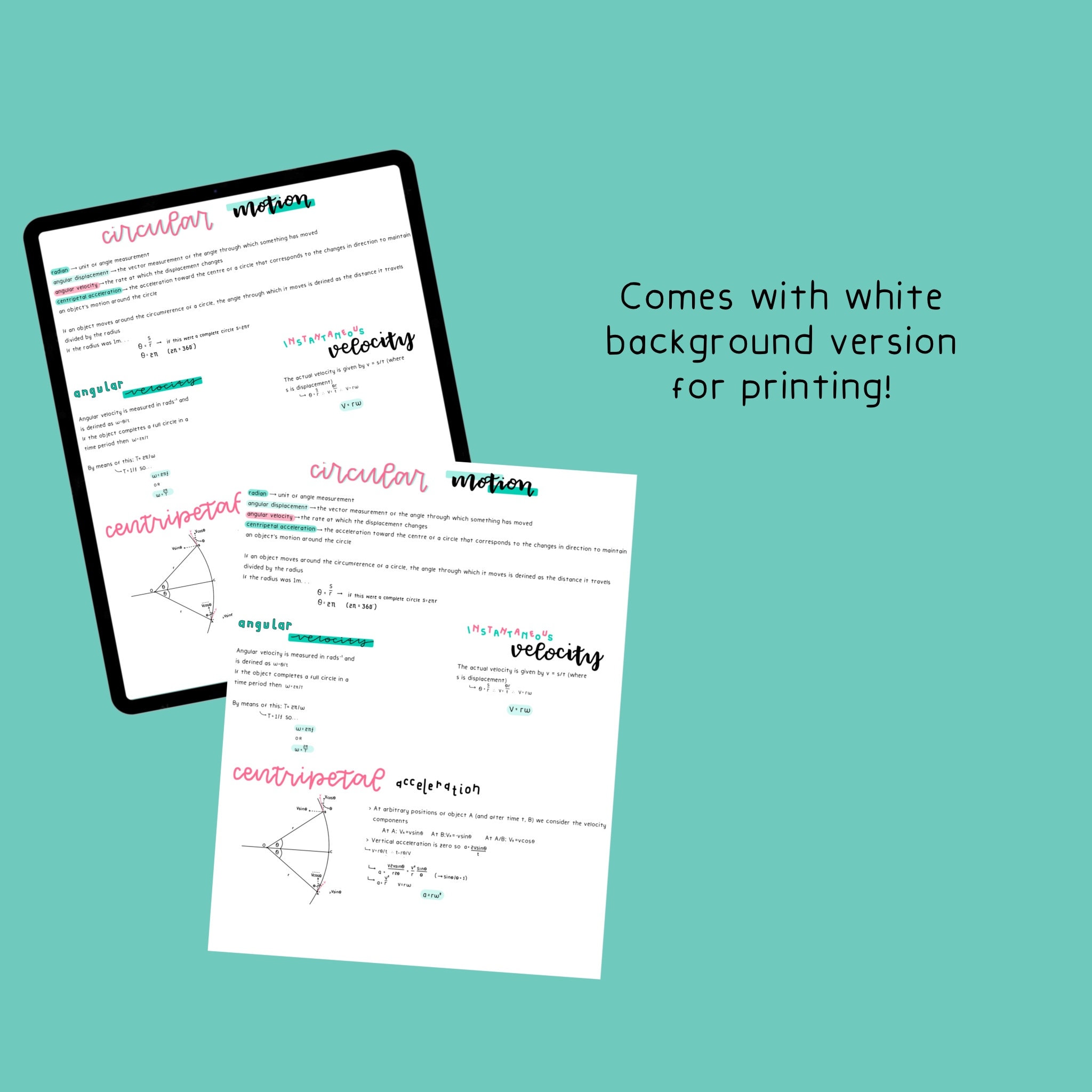 PHYSICS NOTES A LEVEL: Further Mechanics - Etsy