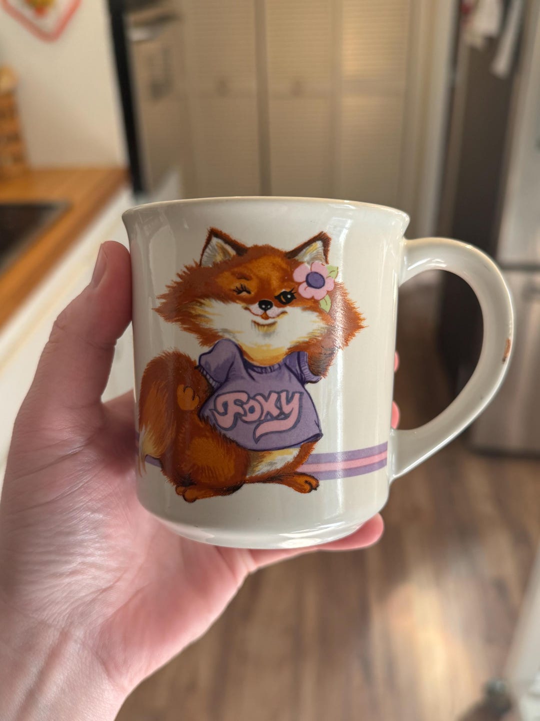 Berrie & Co foxy Lady Animal Series Fox Mug 80s - Etsy
