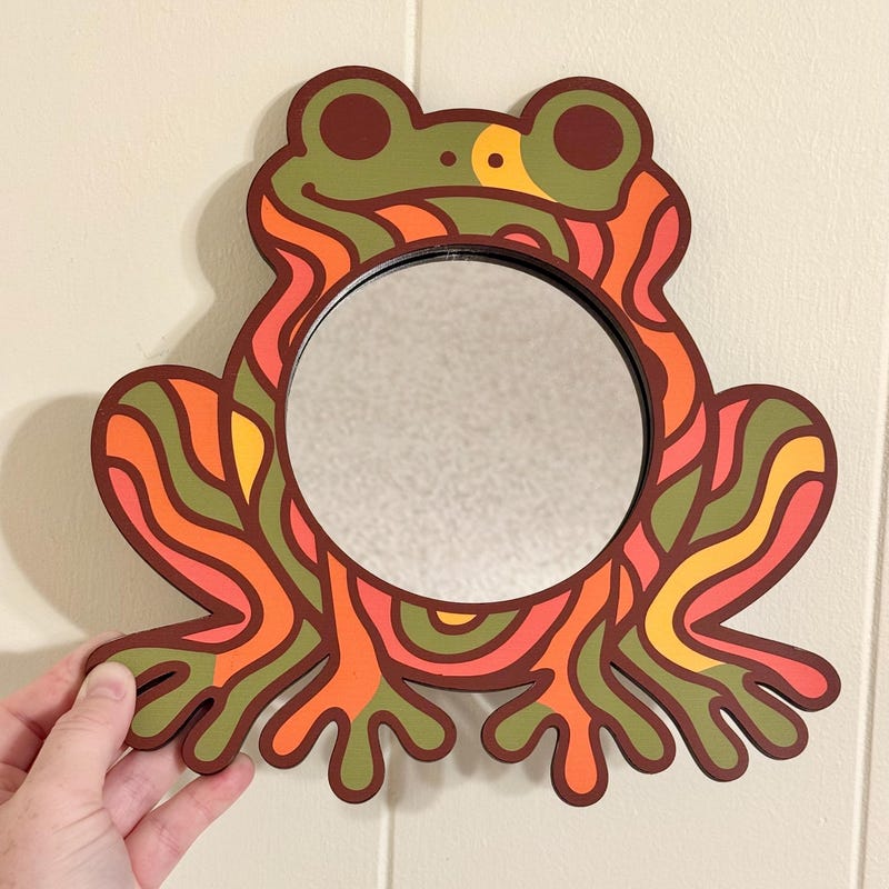 70s Mirror - Etsy