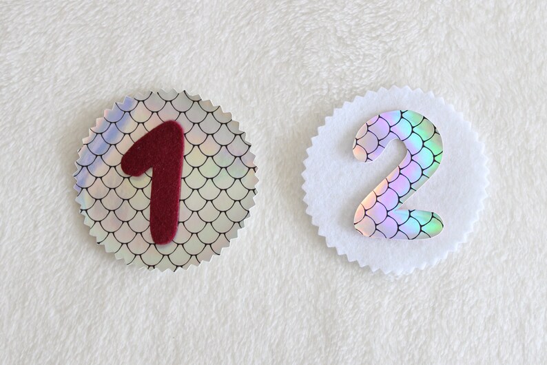 Numbers for Birthday Crown, Birthday Crown, Fabric Crown, Numbers for ...