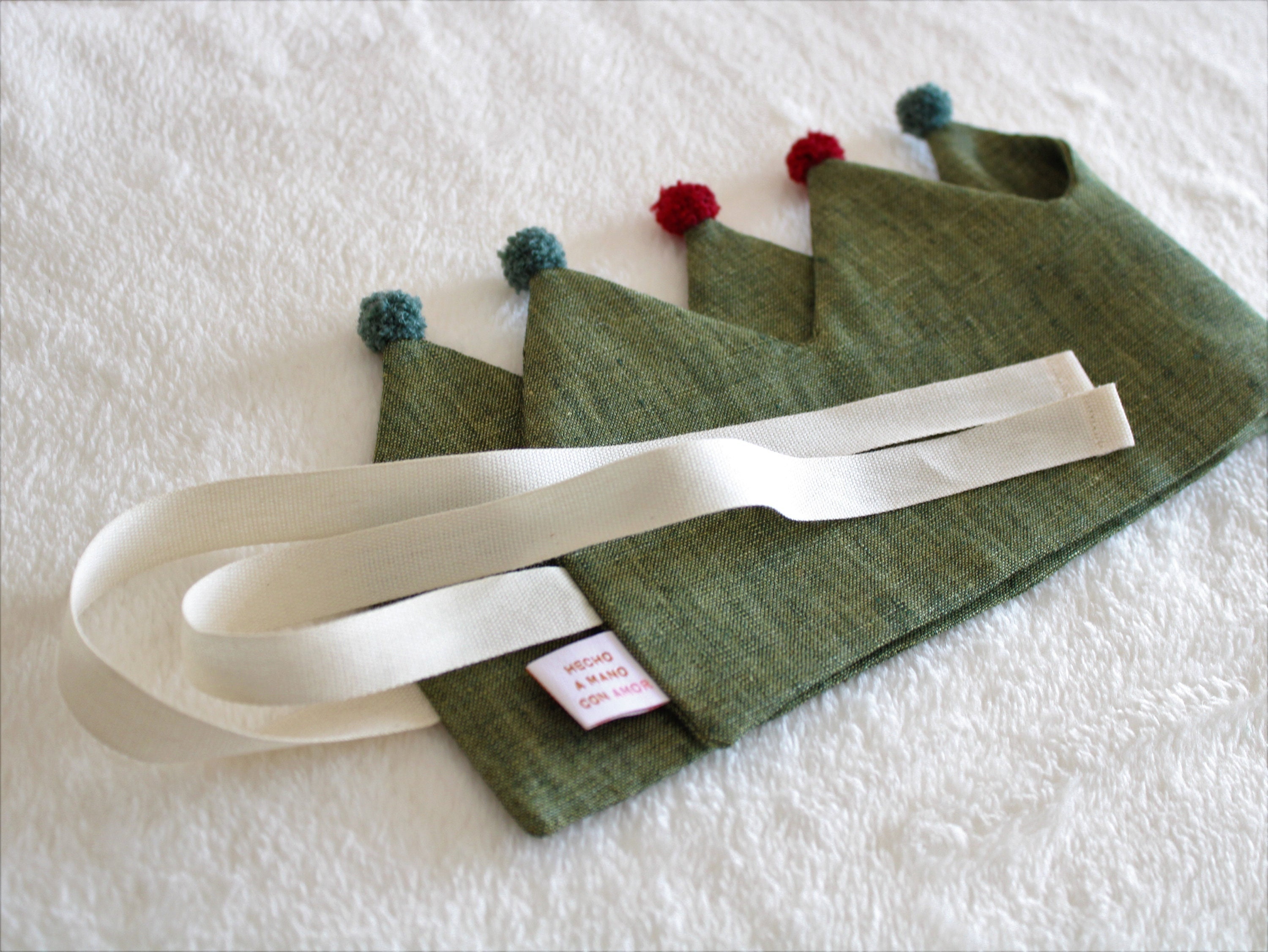 Cloth Crown, Magic Barette, Linen Crown, Fairy Costume, Wizard Costume ...