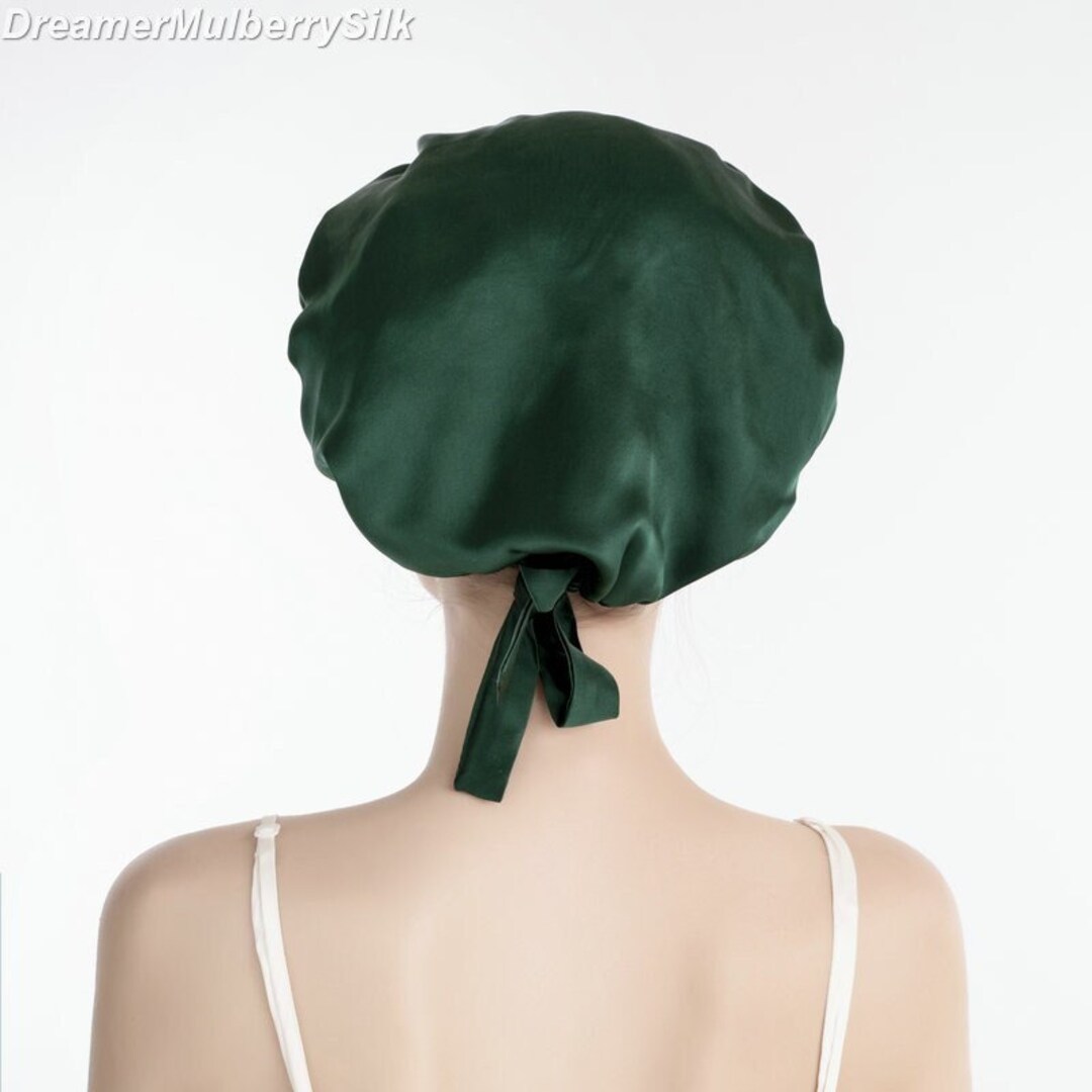 Handmade Silk Bonnets 19MM Layer Mulberry Silk Caps Pure Organic Silk ...