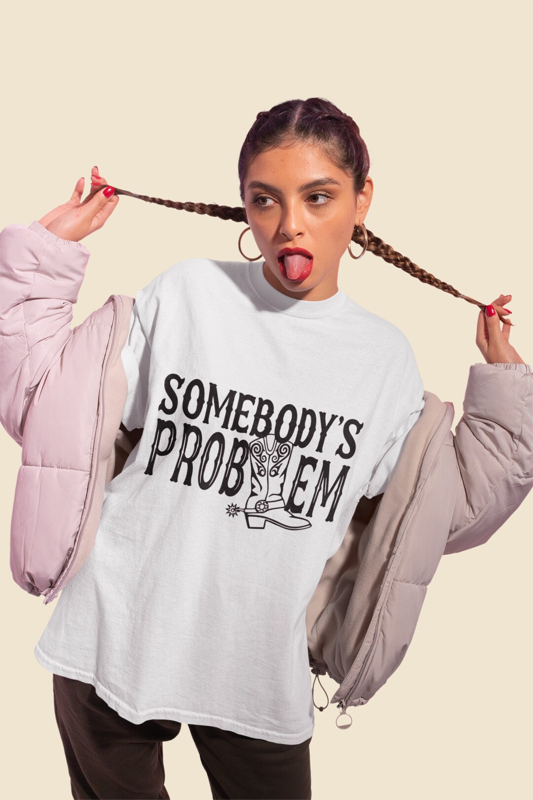 Somebody's Problem black Zach Bryan - Etsy