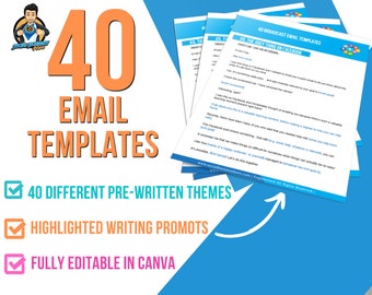 Onboarding Email Templates - Etsy