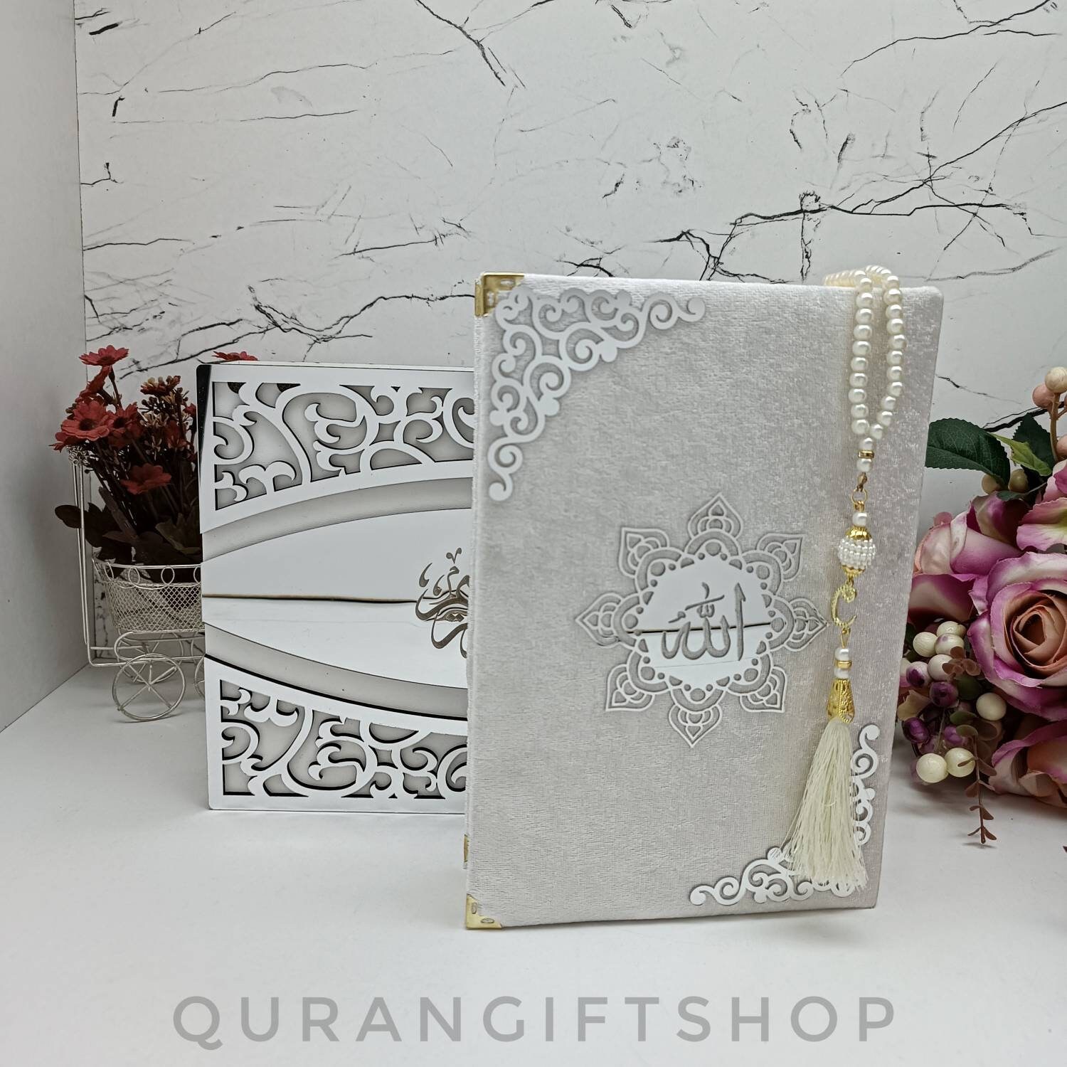 Holy Quran, Personalized Silver Quran, Free Quran for Muslim, Handmade ...