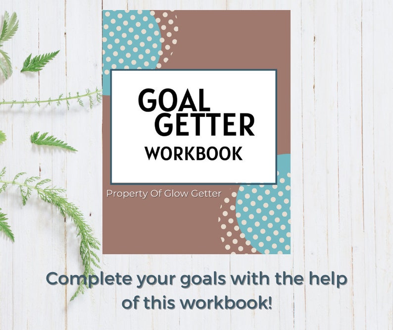 Goal Getter Workbook/ Time Management Workbook/ Workbooks for Women ...