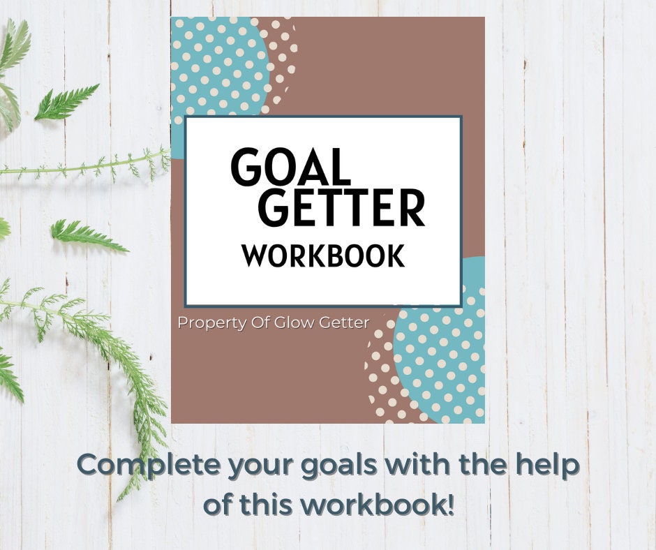 Goal Getter Workbook/ Time Management Workbook/ Workbooks for Women ...