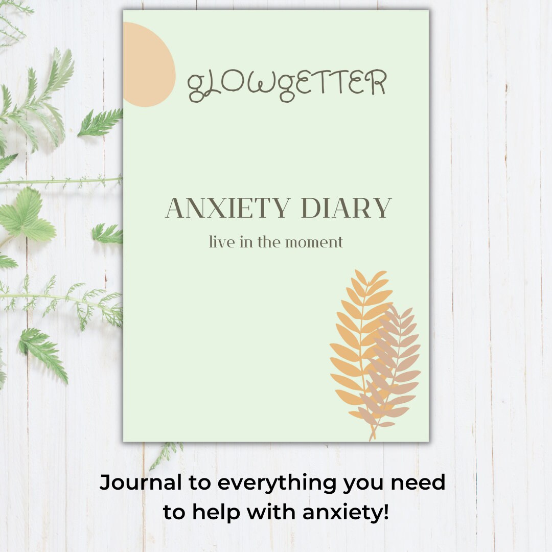 Anxiety Journal/ Digital Product/ Downloadable Journal/ Journals for ...