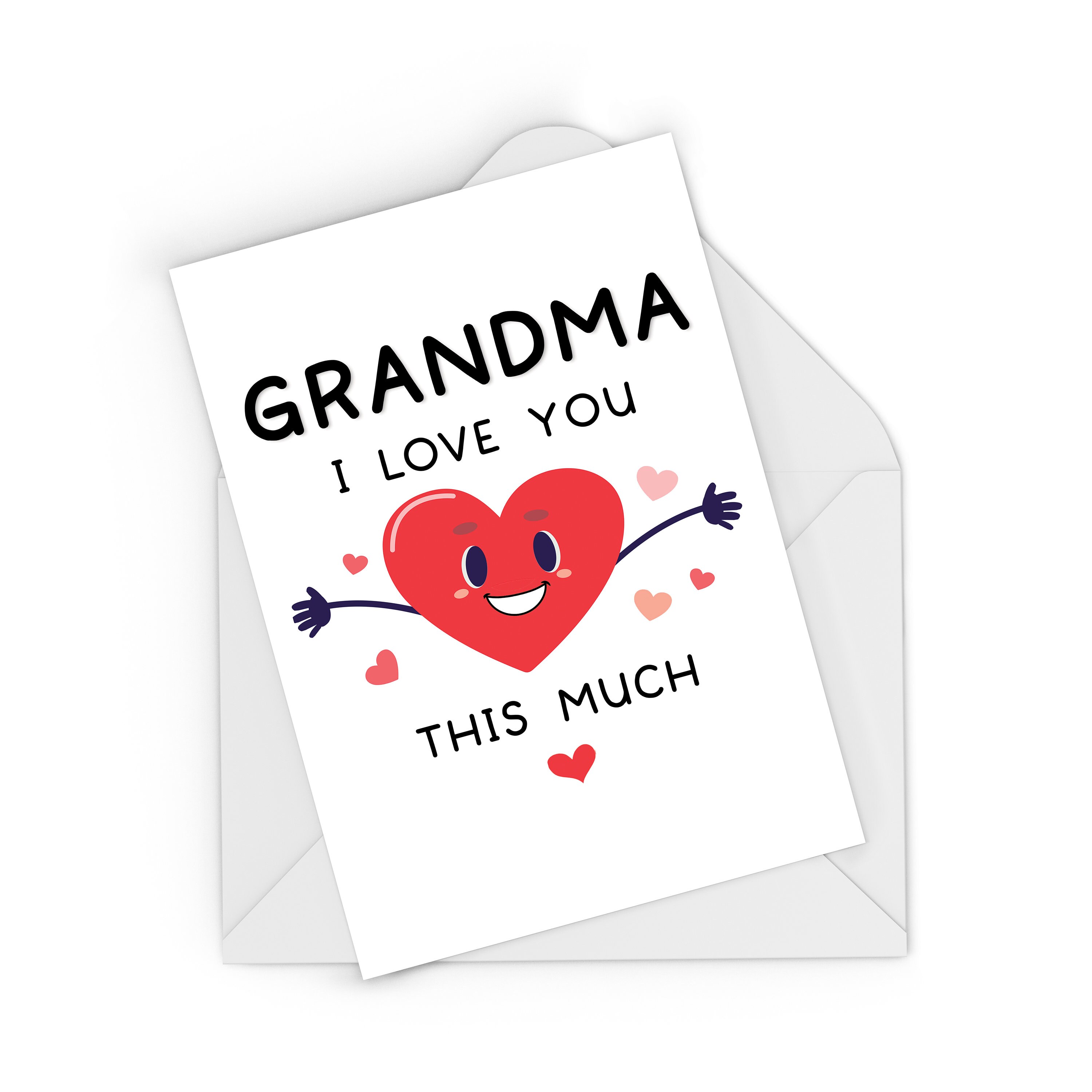 I Love You Grandma Cards