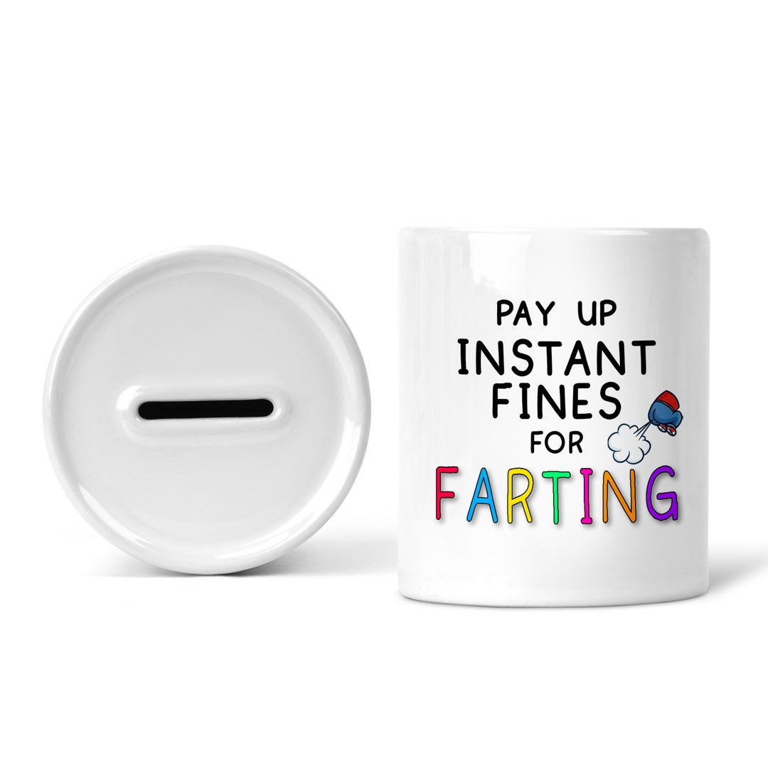 Fines Money Box Jar, Funny Gag Gift - Etsy