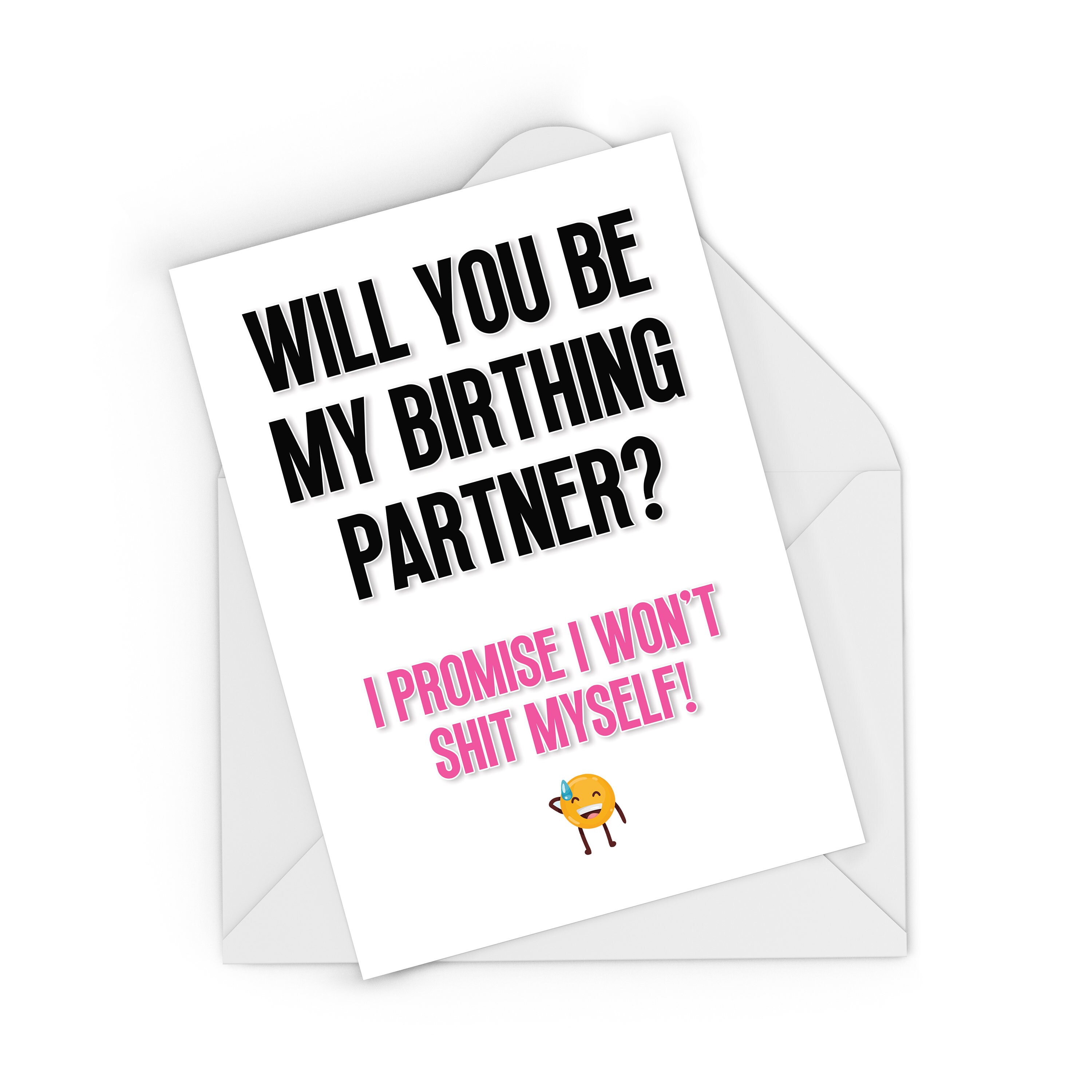 Funny Birthing Partner Cards - Will You Be My Birthing Partner I ...