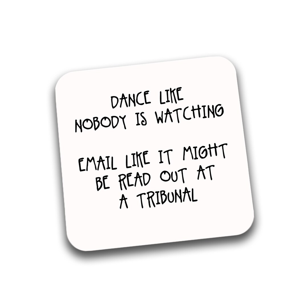 Funny Office Email Coasters Novelty Hilarious Humour Gift - Etsy UK