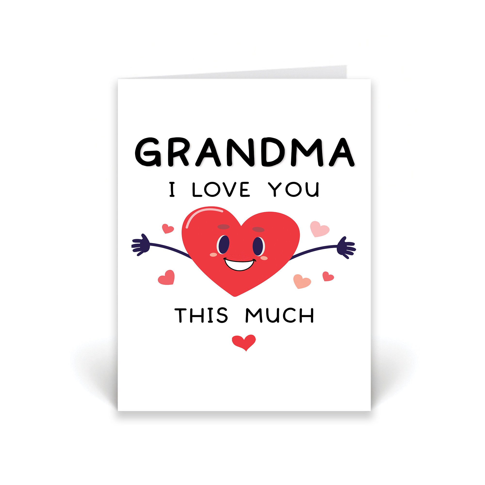 I Love You Grandma Cards