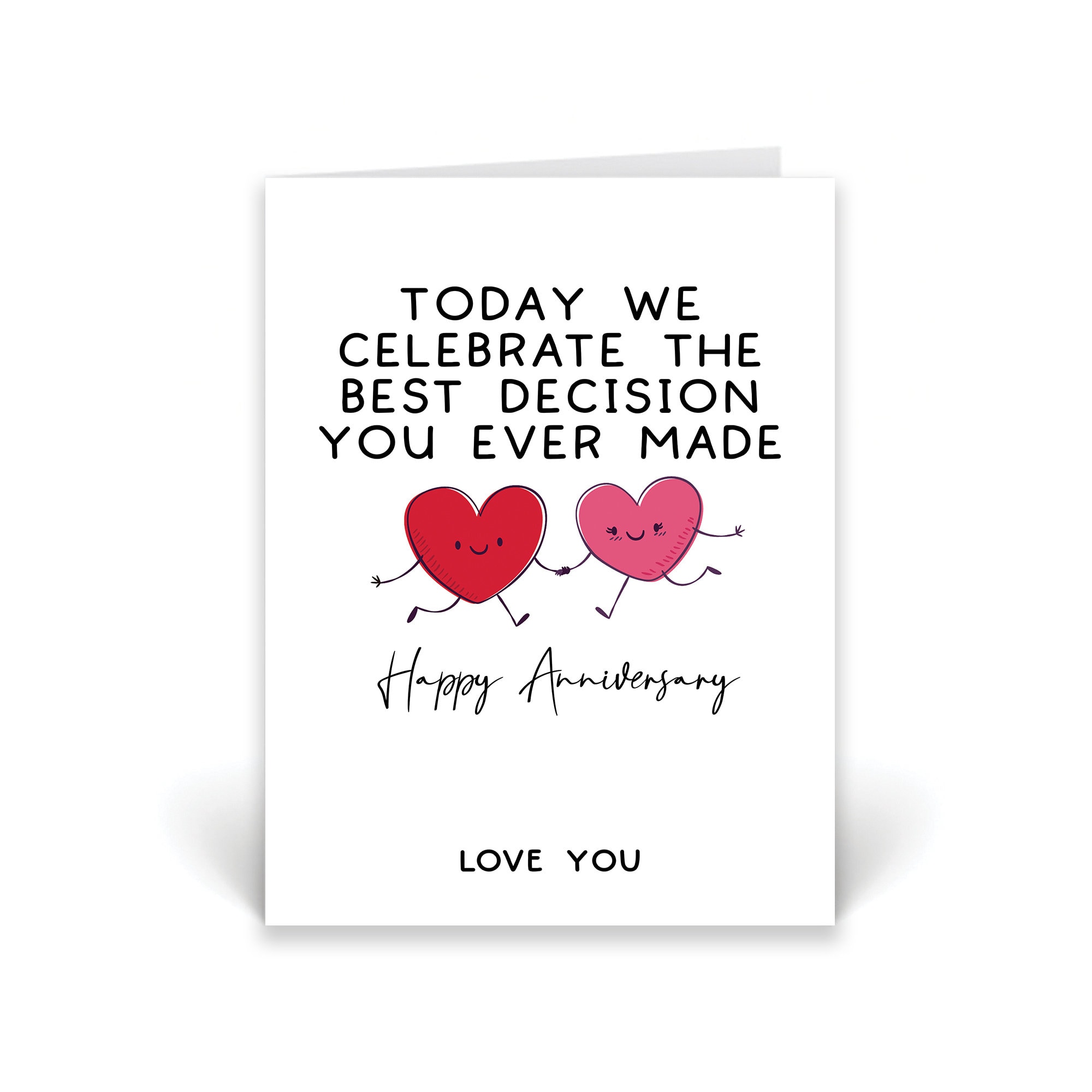 Best Anniversary Card Ever Happy Anniversary Card,Today We Celebrate