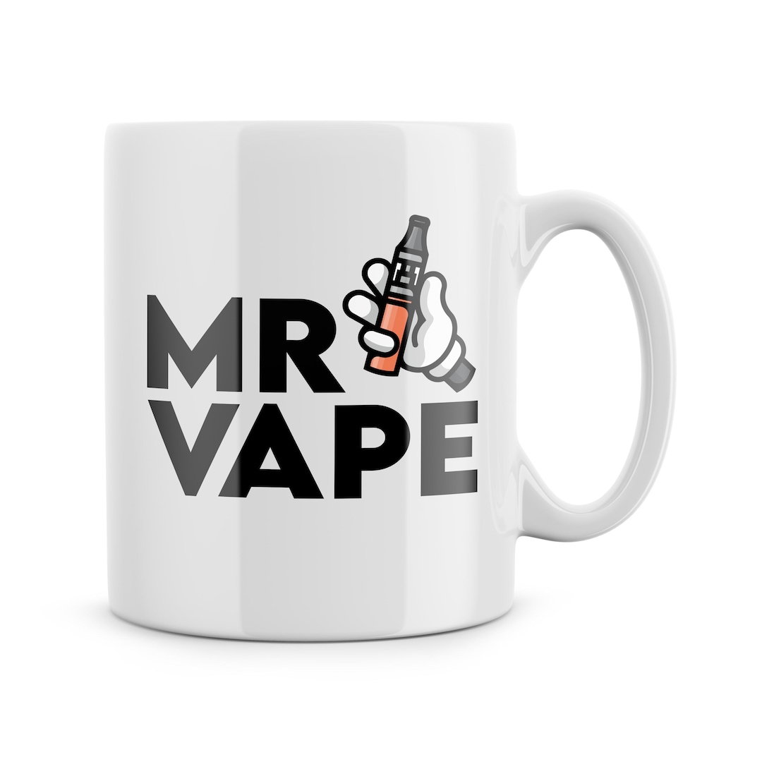 Mr. Vape Mug, Funny Vaper Gift, Colleague Coffee Mug - Etsy UK