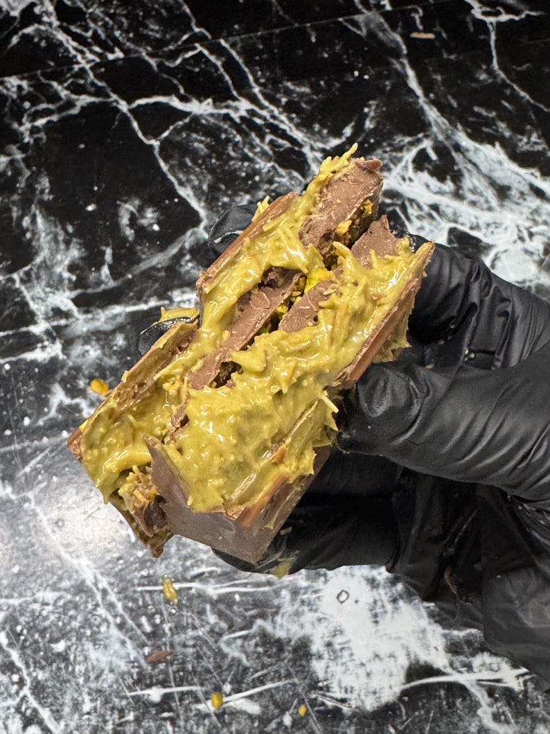 Digital Download Recipe Card Dubai Chocolate Pistachio Filling Recipe ...