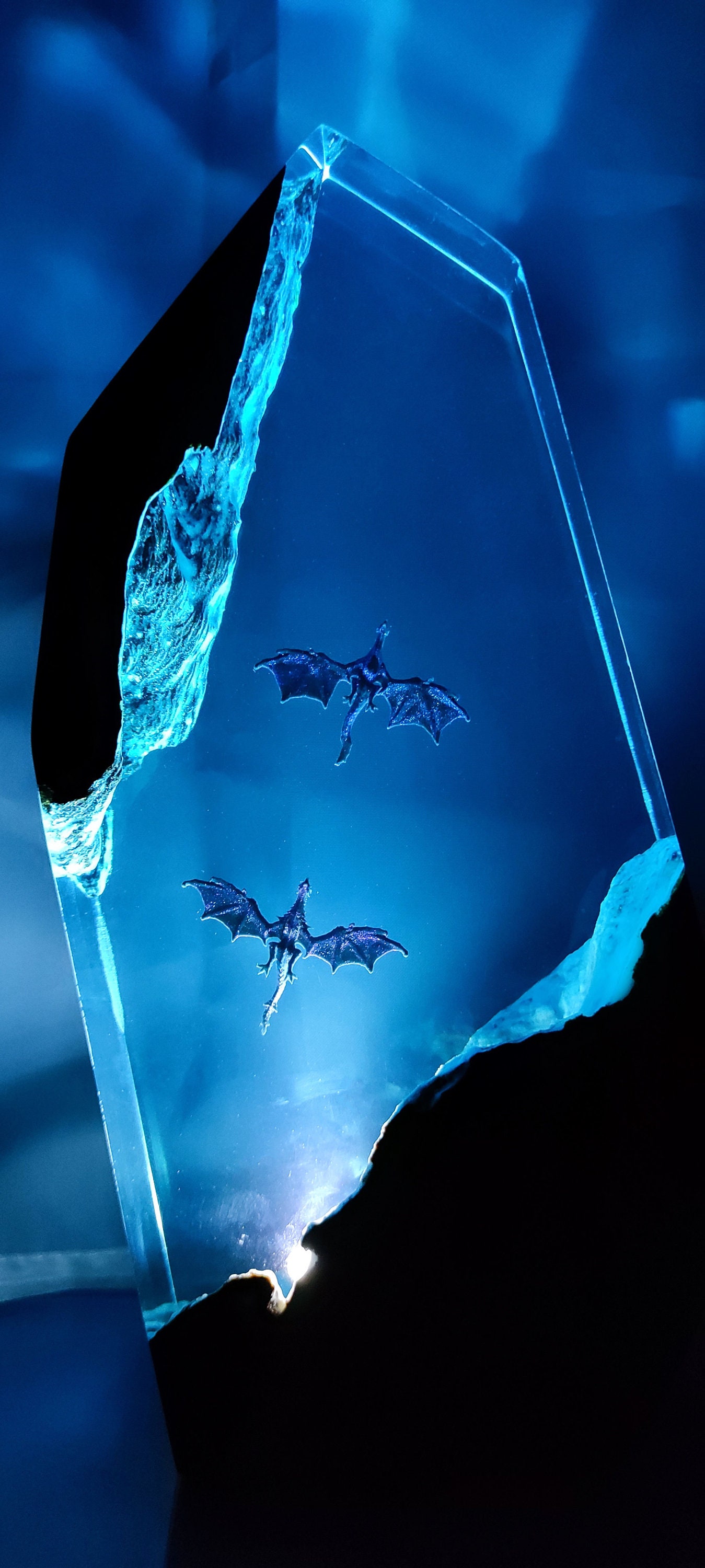 Fly Dragons Night Lights Dragon Christmas Ornament Dragon - Etsy