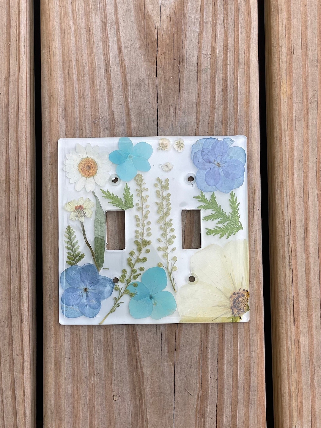 Double Light Switch Cover - Etsy