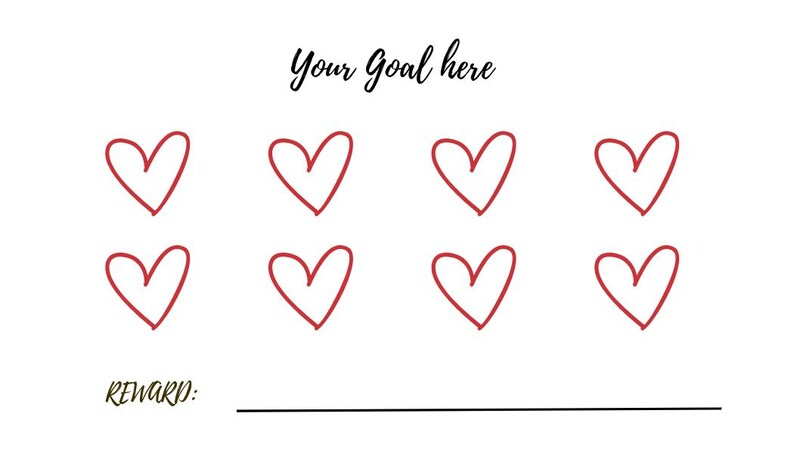 2026 Goal Setting Punch Cards, Customisable and Editable Canva Template ...
