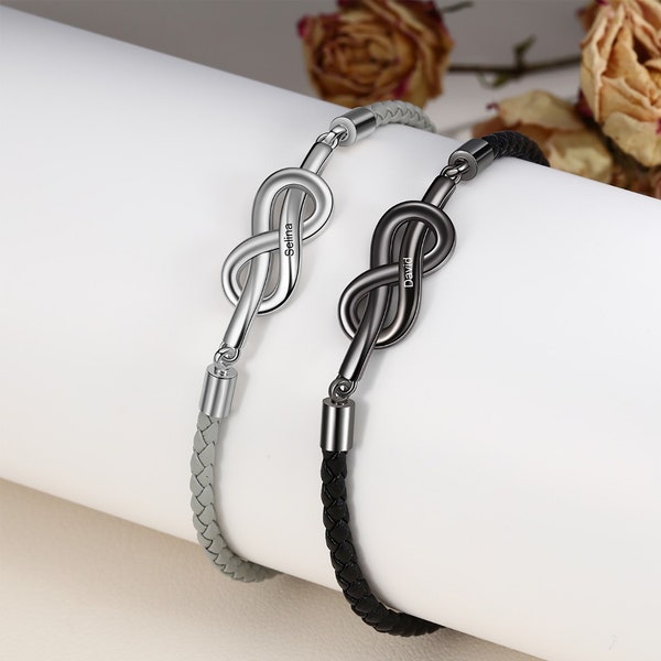 Infinity Couples Bracelet - Etsy