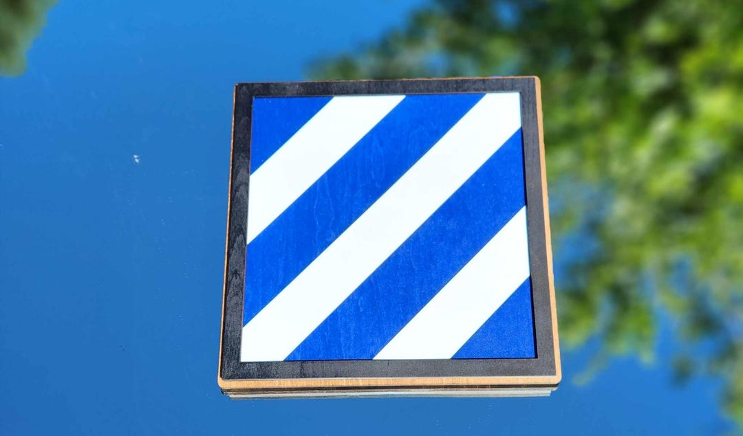 Wooden 3rd Infantry Division Patch - Etsy