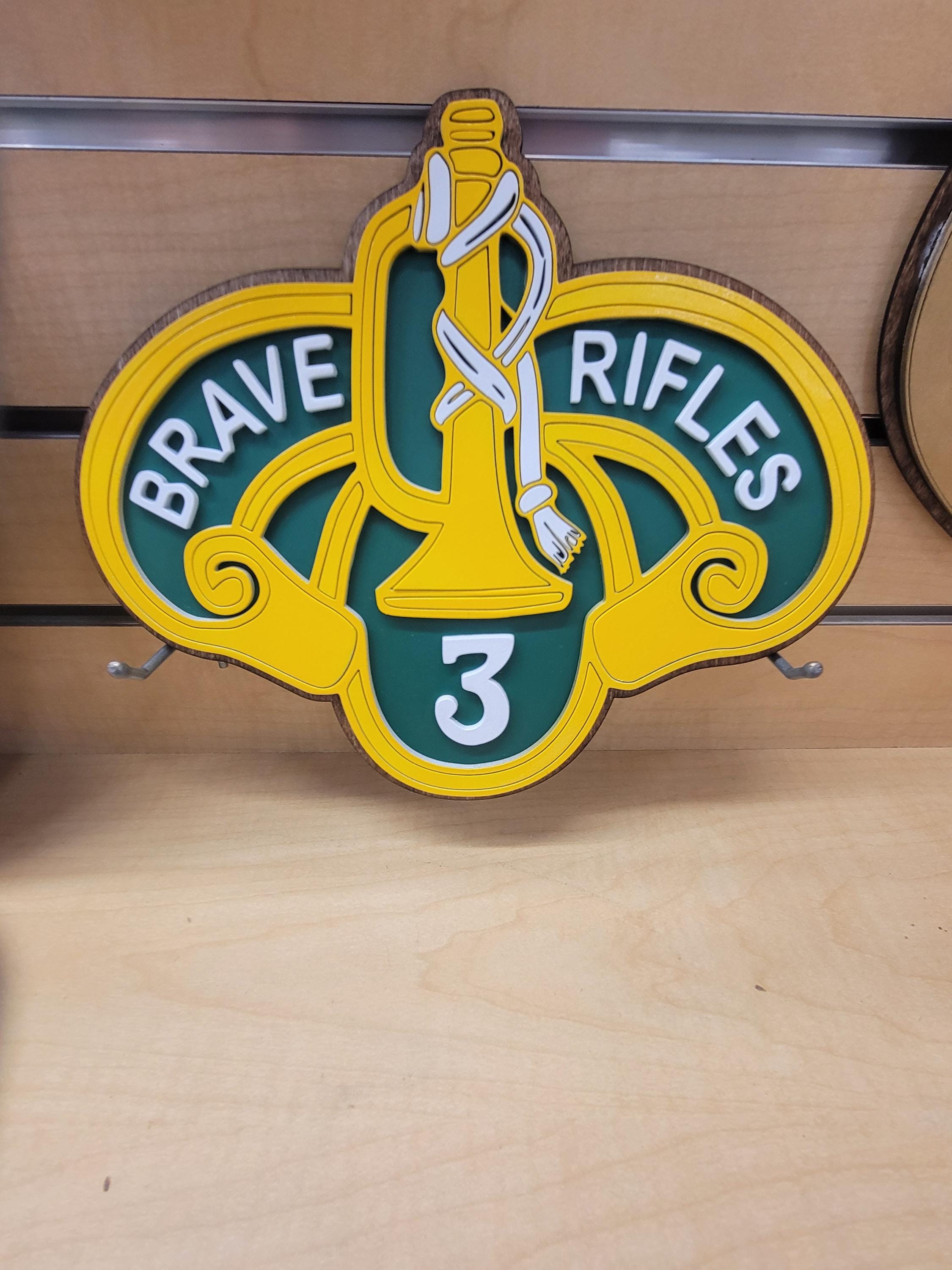 Wooden 3rd Calvary Regiment Patch - Etsy