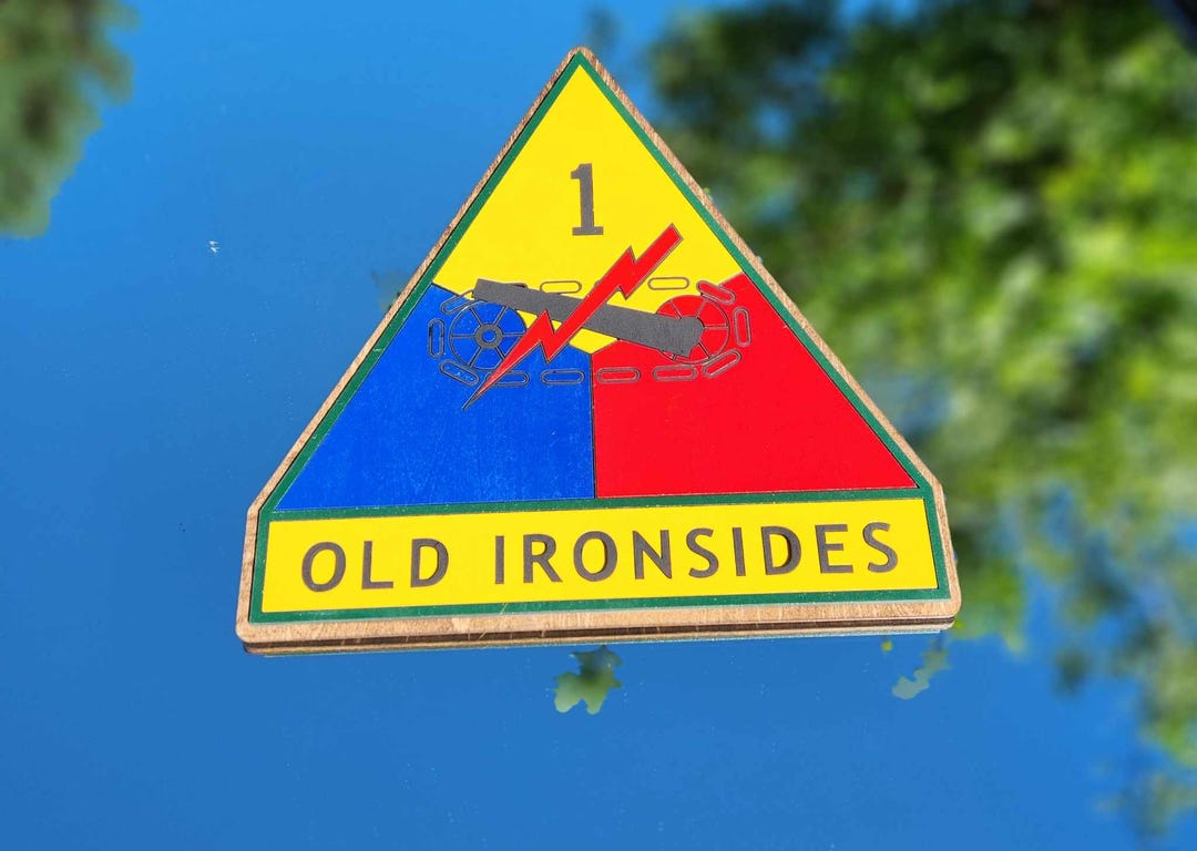 Wooden Old Ironsides Patch - Etsy