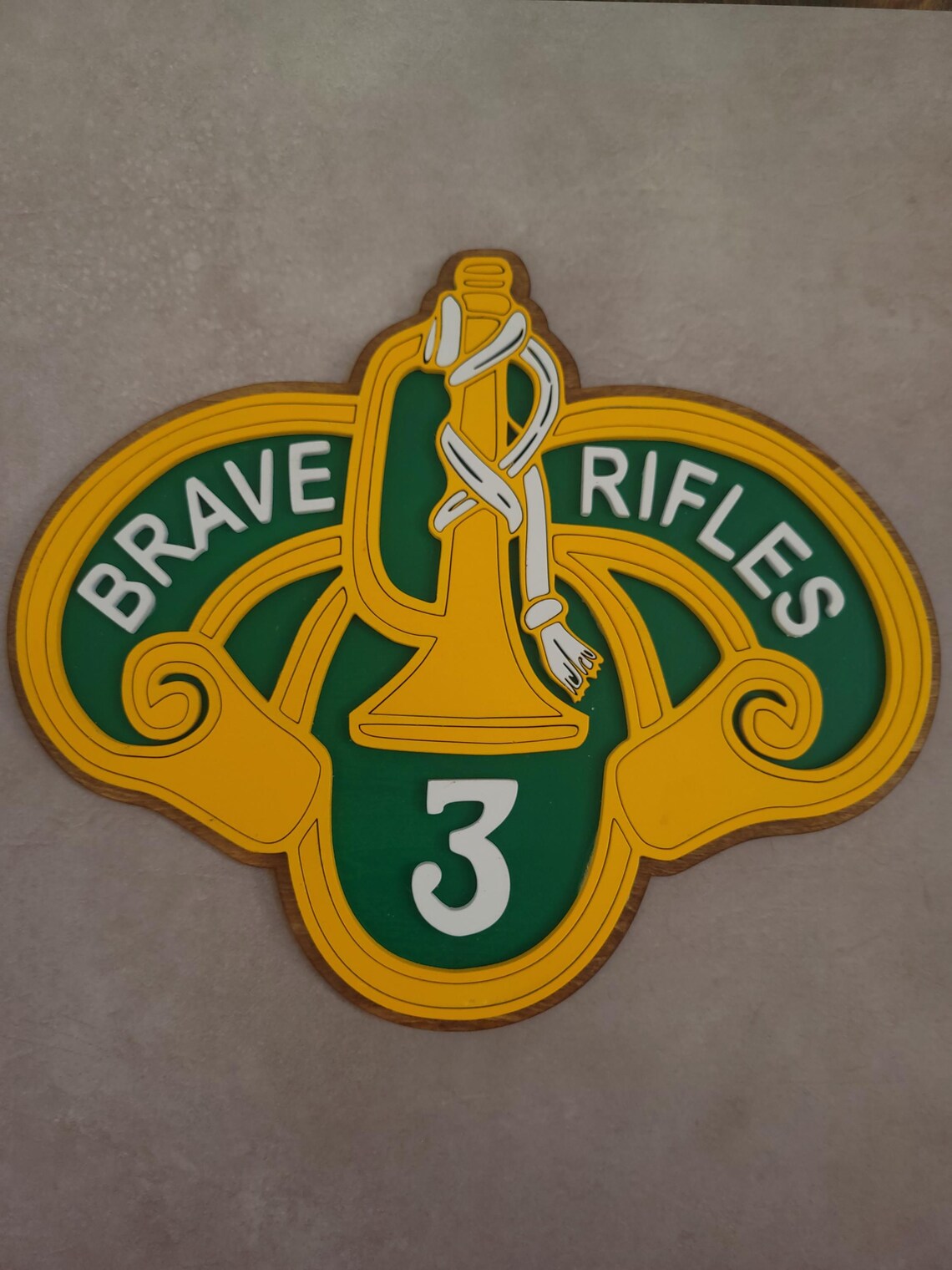 Wooden 3rd Calvary Regiment Patch - Etsy