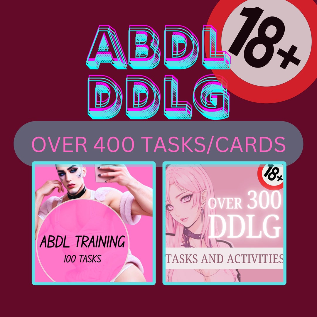 ABDL & DDLG Activity Bundle, 400 Adult Cards Games, Dom and Sub Play, Submissive Women, Tasks ...