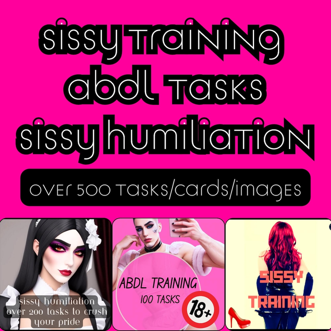 ABDL & SISSY Training Bundle : 500 Tasks and Ideas for Submissive Humiliation, BDSM Slave Adult ...