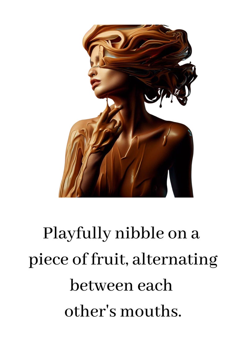 Erotic Food Fetish Sex Card Game For Mature Couples Culinary Adventure