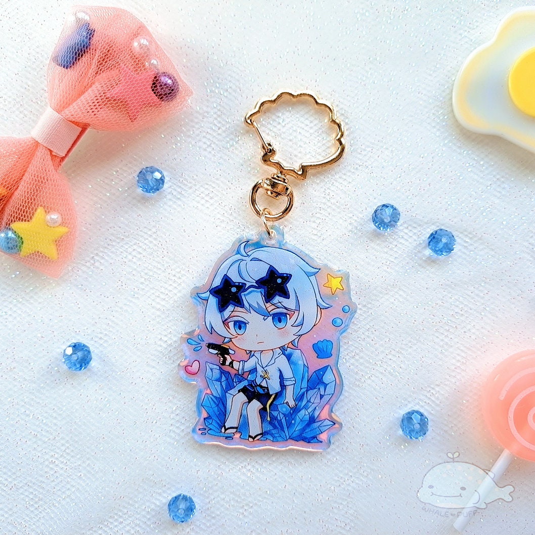 Honkai Impact 3rd Flamechaser Summer Acrylic Keychain Charms - Elysia ...