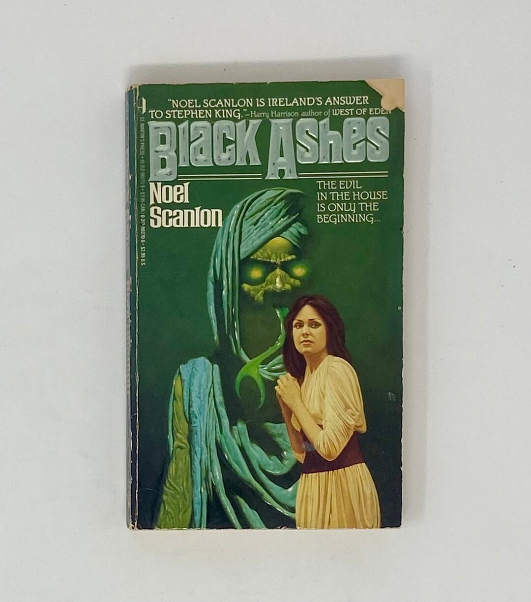 Black Ashes by Noel Scanlon Vintage 80s Irish Author Horror Fiction ...