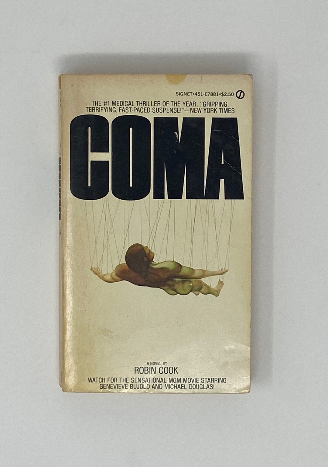 Coma by Robin Cook || Vintage 70s Medical Mystery Horror Fiction ...