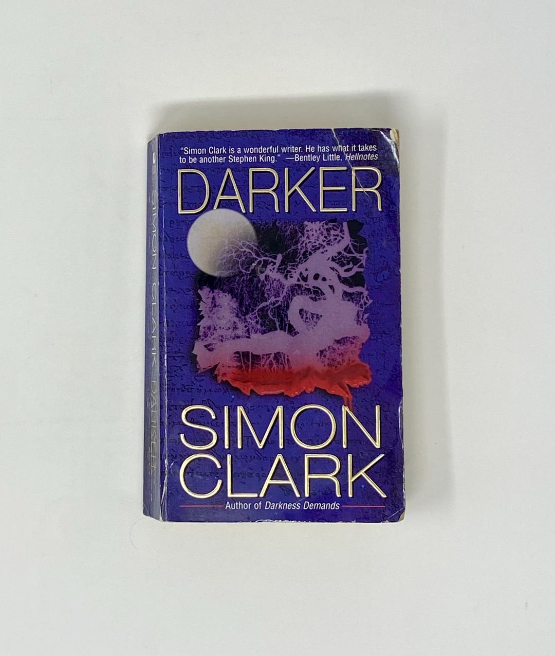 Darker by Simon Clark || Vintage Horror Fiction Paperback Book - Etsy